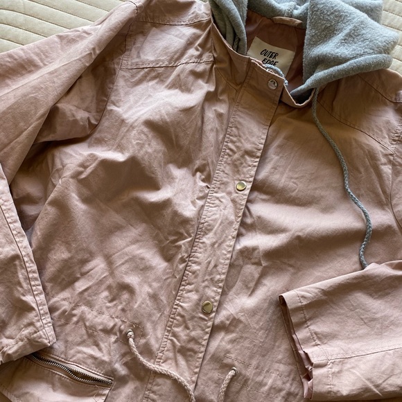 Outer Edge | Jackets & Coats | Trenchcoat W Hoodie Outer Edge | Poshmark